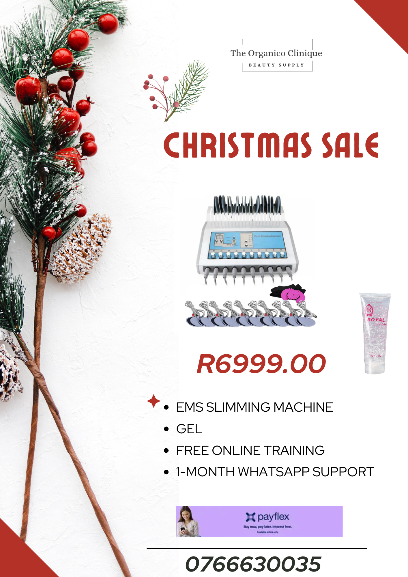 EMS SLIMMING MACHINE – The Organico Clinique